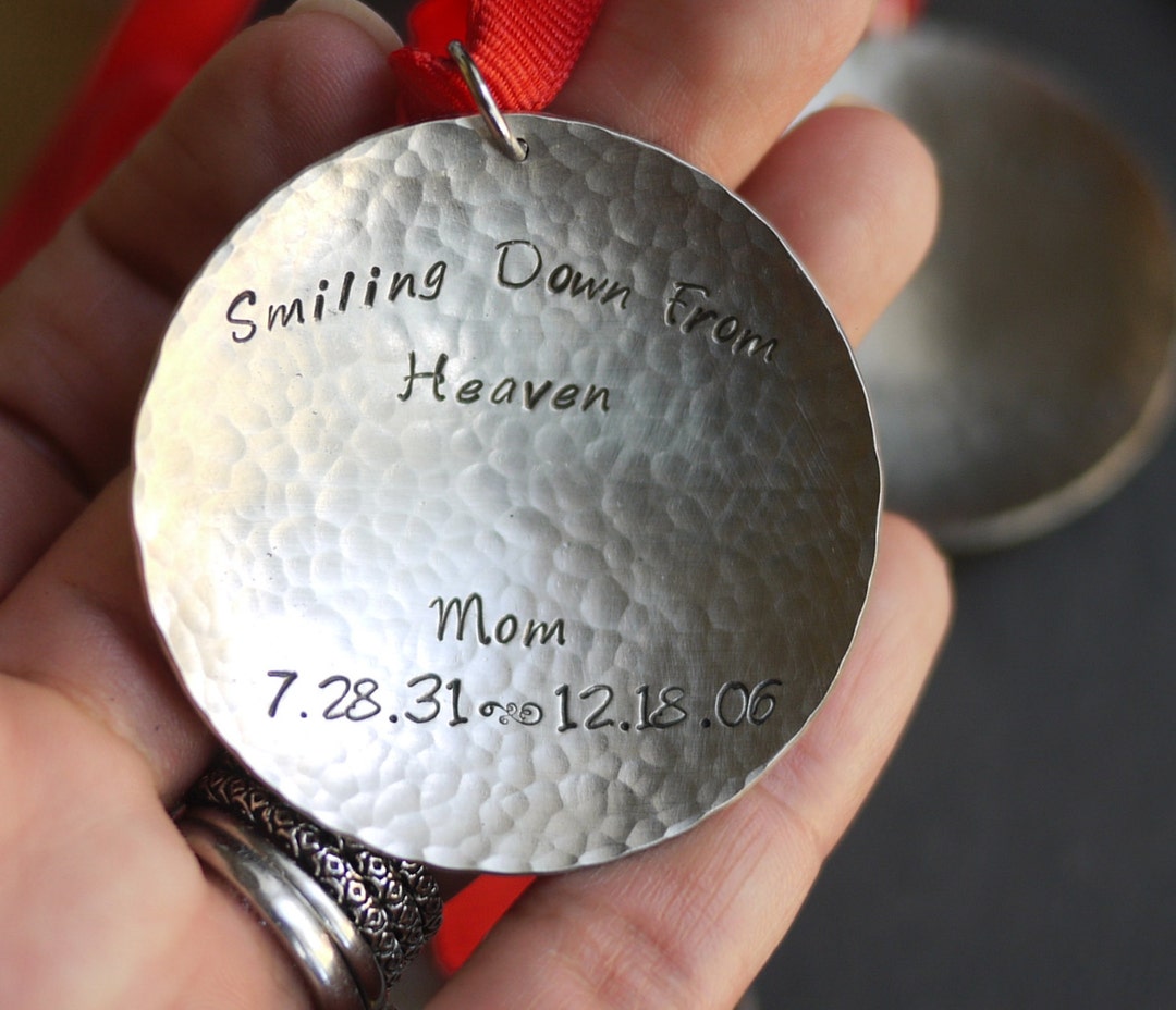 Memorial Ornament, in Loving Memory, Personalized Ornament - by I Heart ...