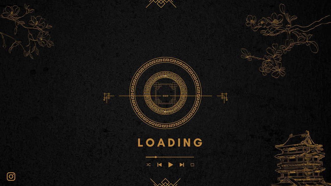East Shrine Animated Loading Layout Twitch , Decoration for Streamer, Vtuber, Streamer , OBS ...