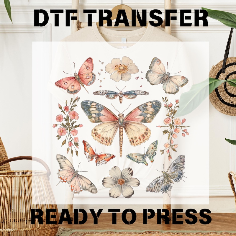 Butterfly Transfer - Etsy