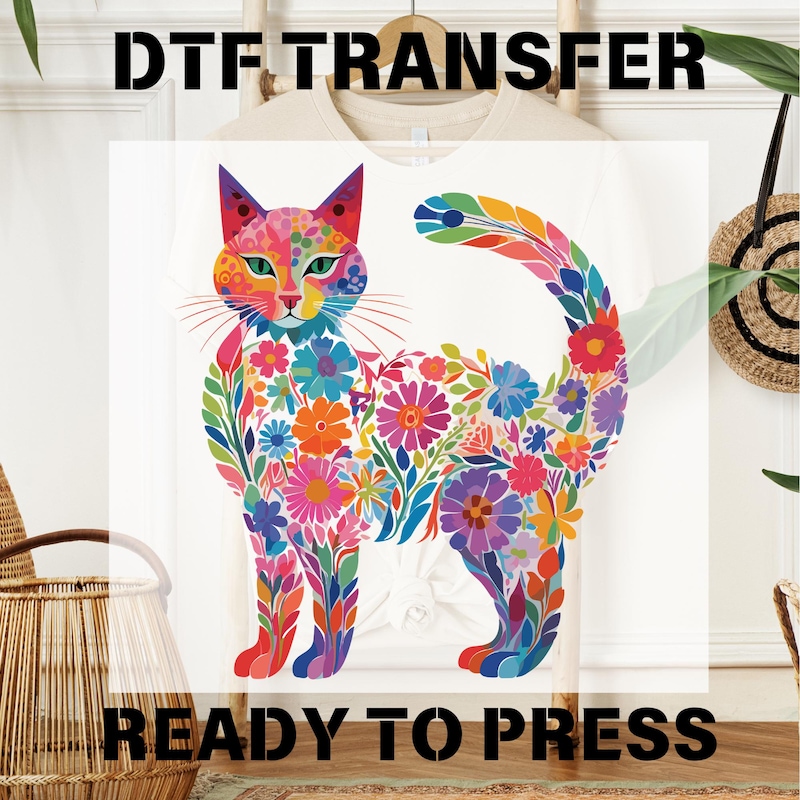 Abstract Cat Art - Etsy