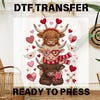 Highland Cow Sublimation Transfer, Cows, Farm, Heifer, Highland Cow in ...
