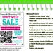Spirit Wear Sale Flyer, Editable PTA/PTO Canva Template (digital ...