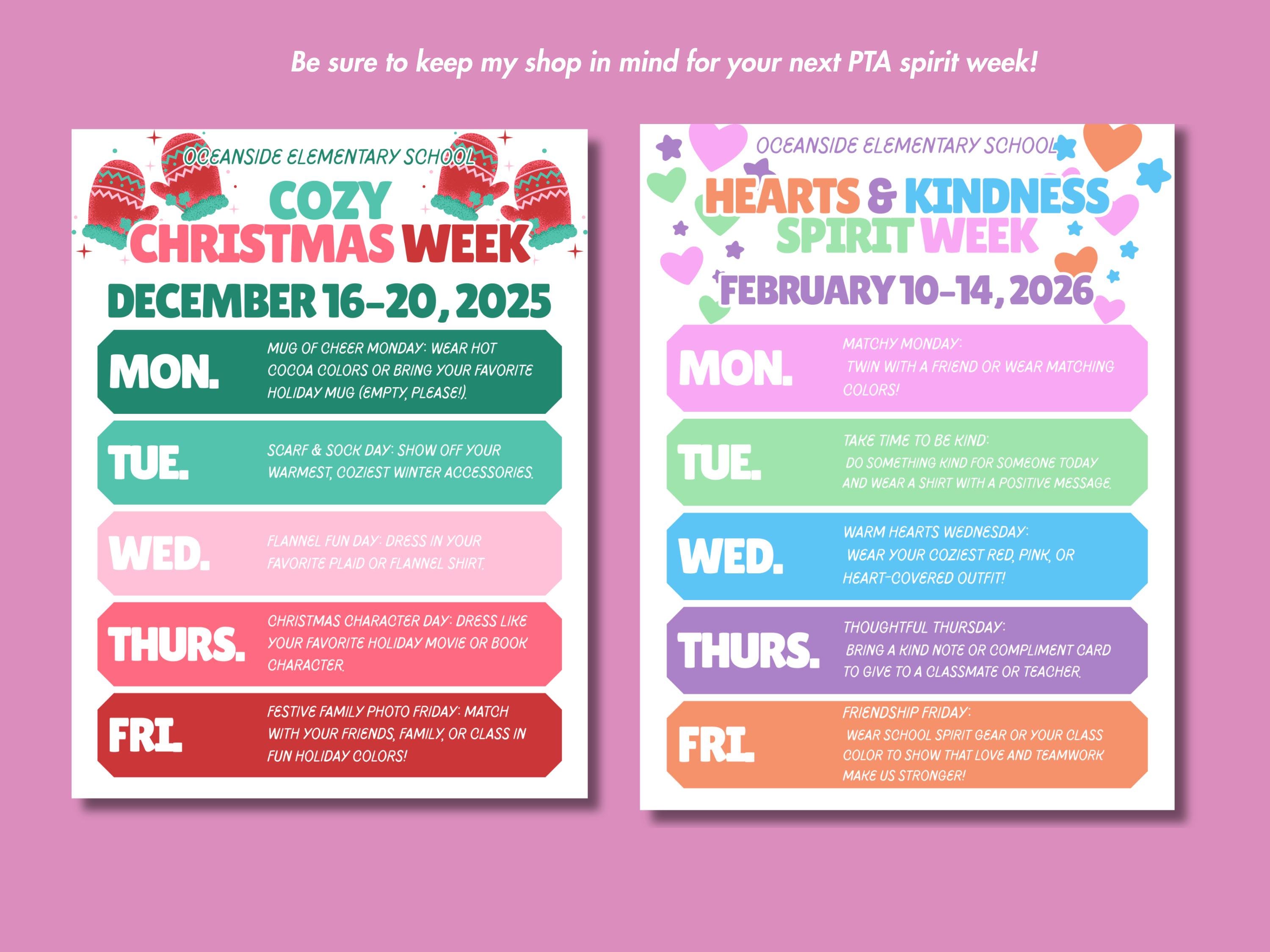 Holiday Shop Flyer Template Editable Canva School Winter Gift Store ...
