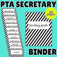 EDITABLE PTA President Planner, PTA Binder Template Bundle, Pta ...