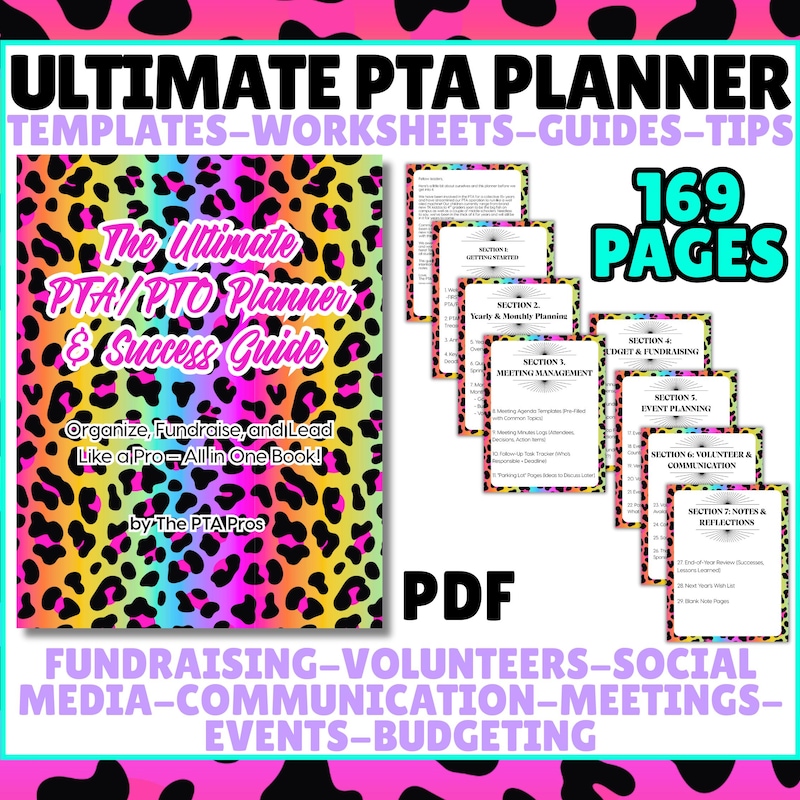 Pta President Binder - Etsy