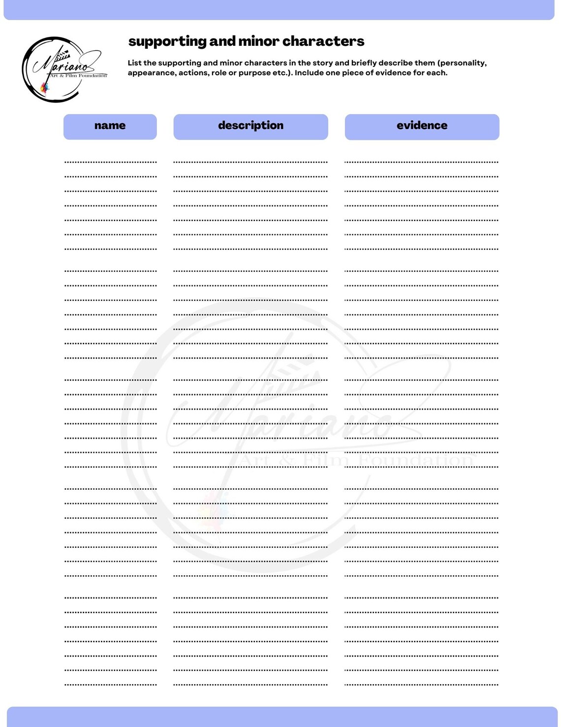 Character, Script Outline, Template for Movie Script or Book Writing ...