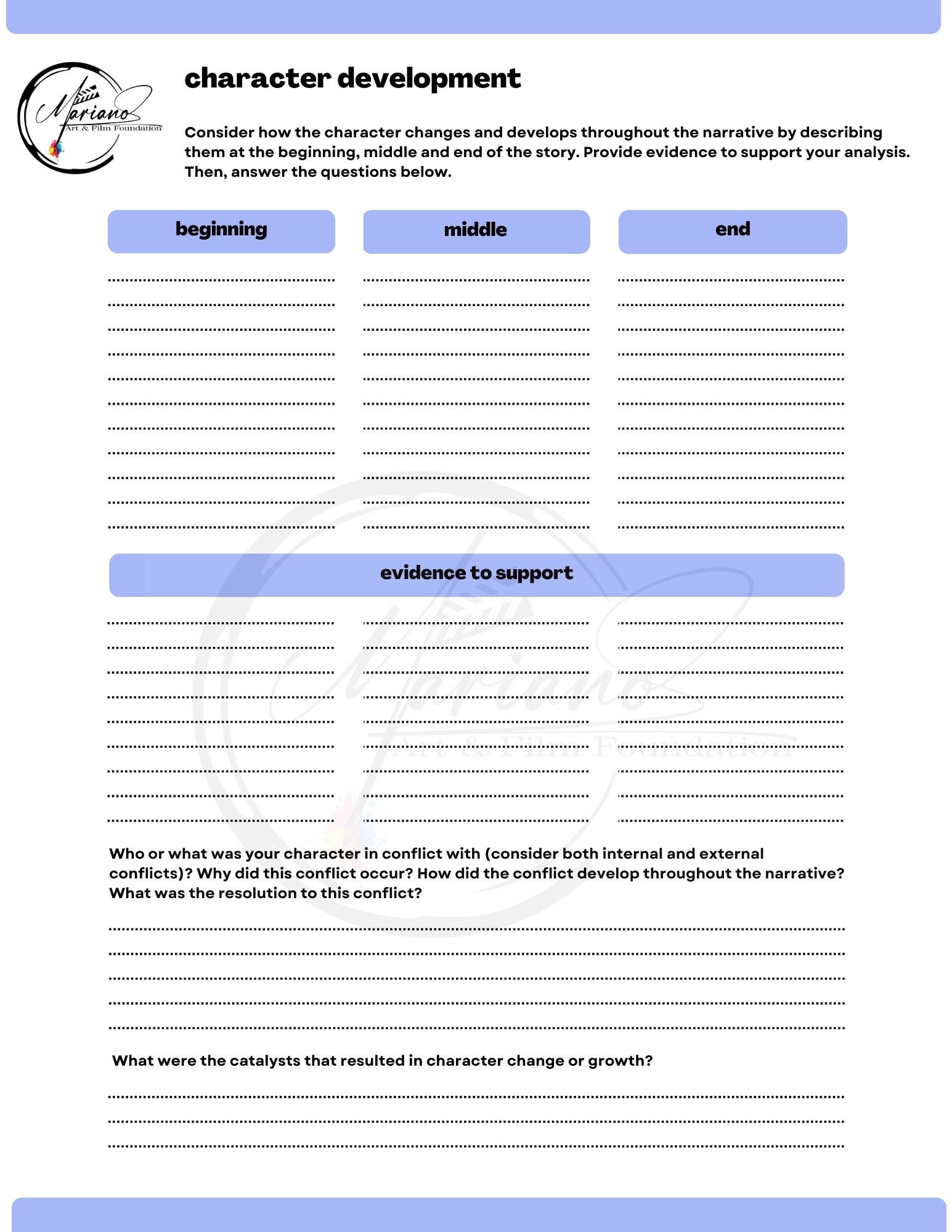 Character, Script Outline, Template for Movie Script or Book Writing ...