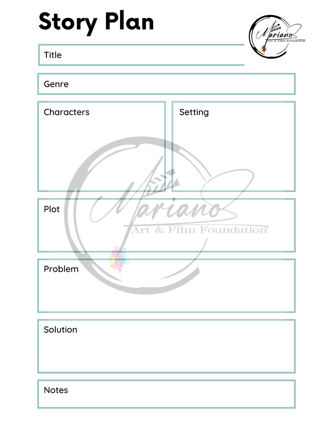 Storyline, Script Outline Template for Movie Script or Book Writing for ...