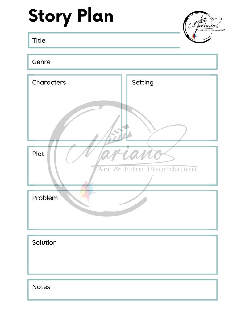 Storyline, Script Outline Template for Movie Script or Book Writing for Authors, & Screenwriters ...