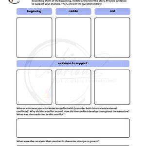 Character, Script Outline, Template for Movie Script or Book Writing ...