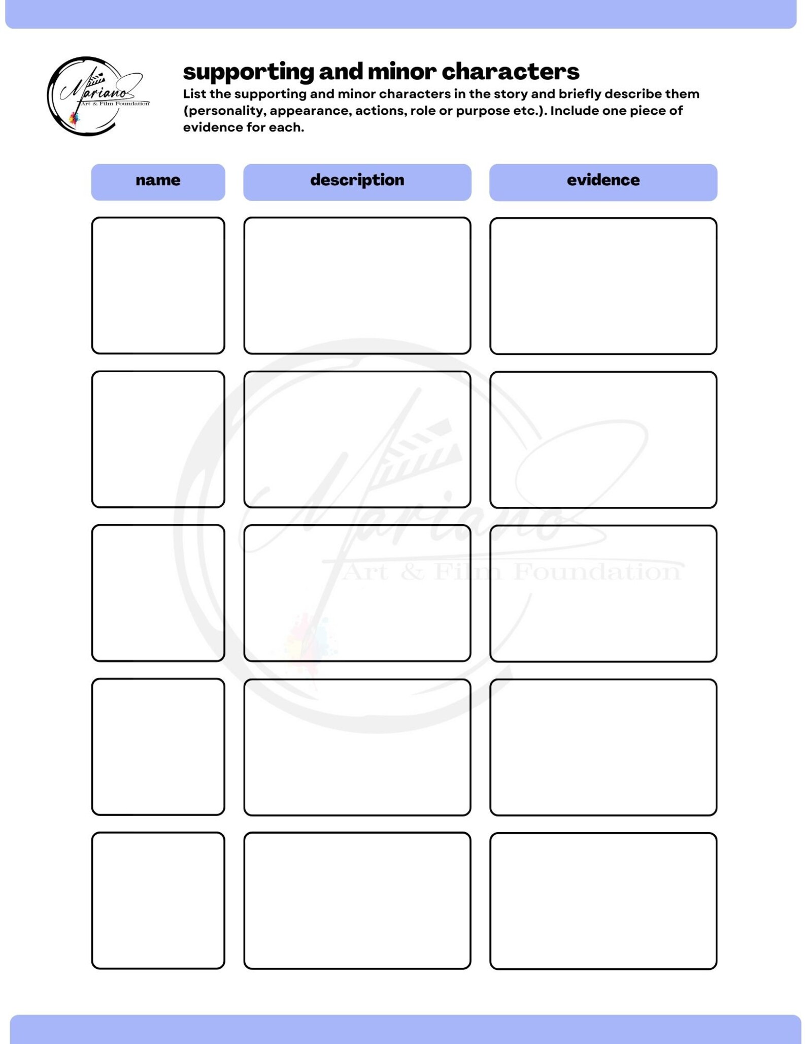 Character, Script Outline, Template for Movie Script or Book Writing ...