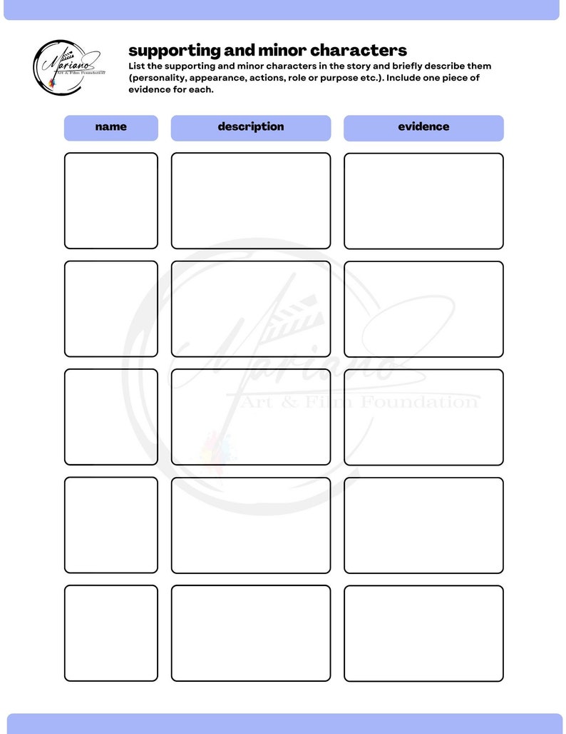 Character, Script Outline, Template for Movie Script or Book Writing ...