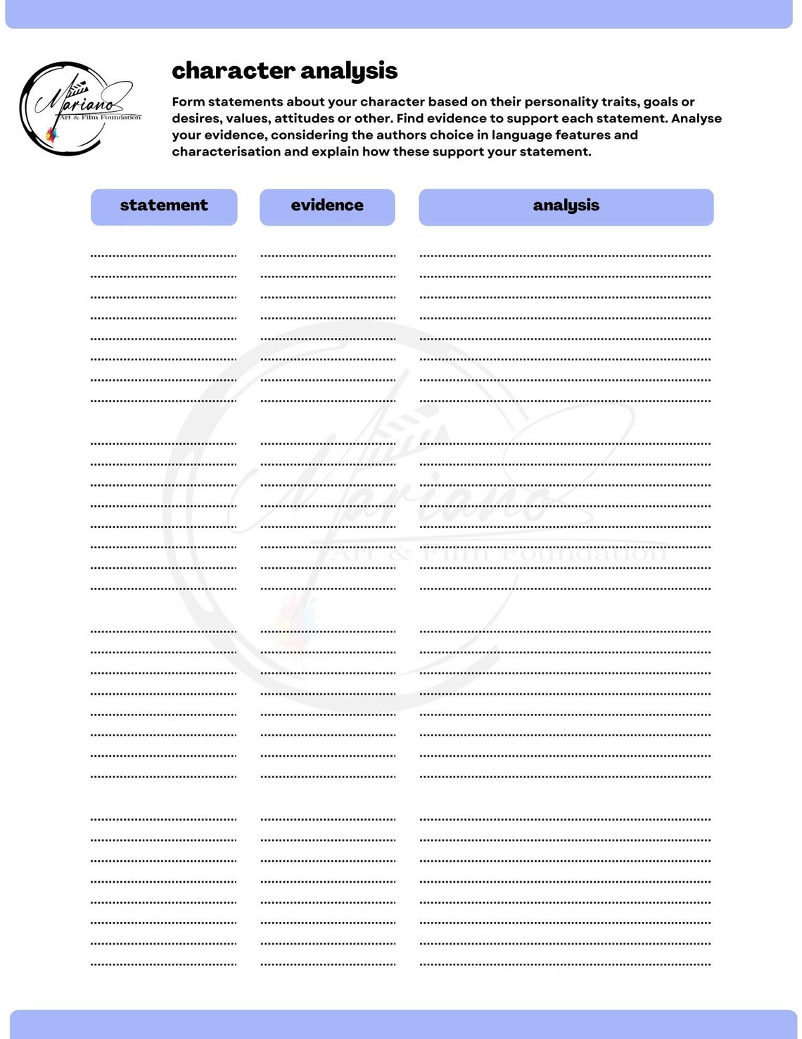 Character, Script Outline, Template for Movie Script or Book Writing ...