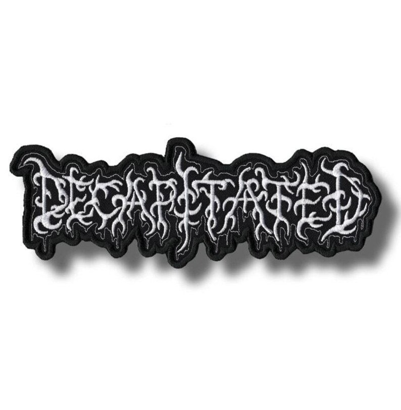 Decapitate 07 Patch Badge Applique Embroidered Iron on 28ed_1 - Etsy