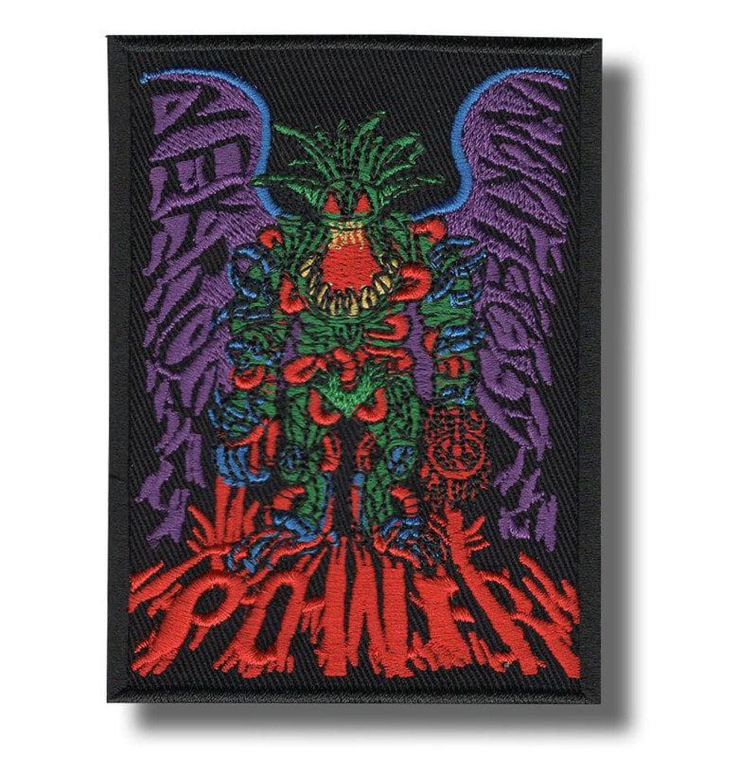 Nekrogoblikon Patch Badge Applique Embroidered Iron on 770ff1 - Etsy