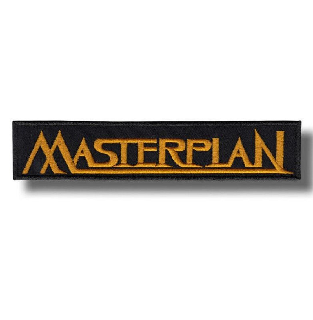 Masterplan Embroidered Patch Badge Iron on Applique 2cea2e - Etsy