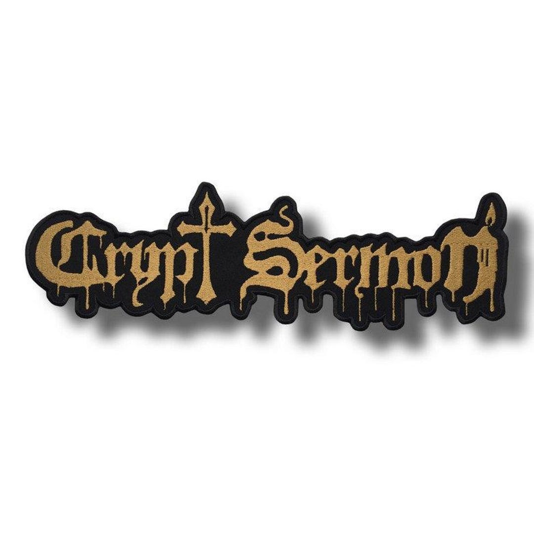 Crypt Sermon Embroidered Patch Badge Iron on Applique 91343f - Etsy