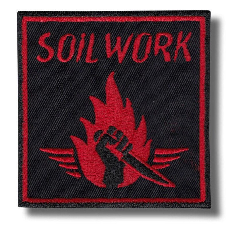Soilwork Patch Badge Applique Embroidered Iron on 216c24 - Etsy