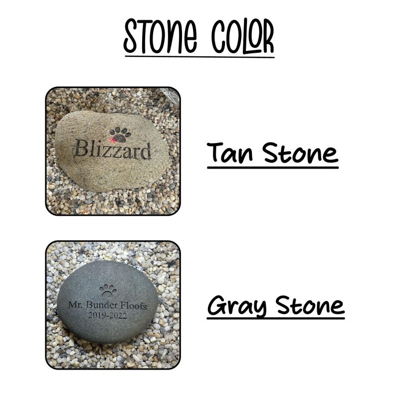 Personalized Dog Memorial Garden Stone | Engraved Pet Remembrance ...