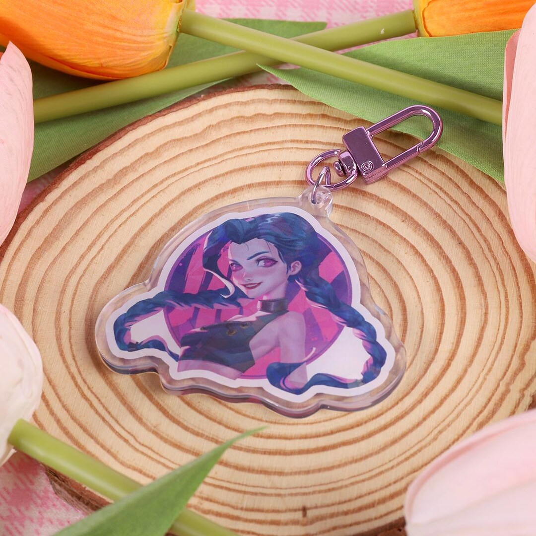 Jinx Arcane Keychain, Arcane Season 2 Fan Art, League of Legends ...