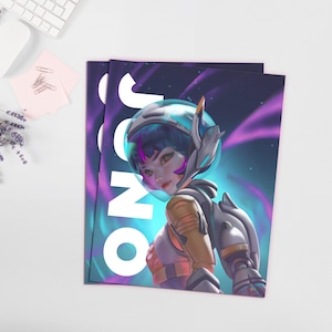 Juno Space Ranger Overwatch 2 Print | OW2 Fanmade Art | Support Main ...