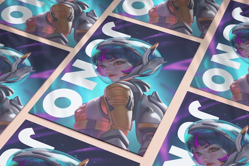 Juno Space Ranger Overwatch 2 Print | OW2 Fanmade Art | Support Main ...