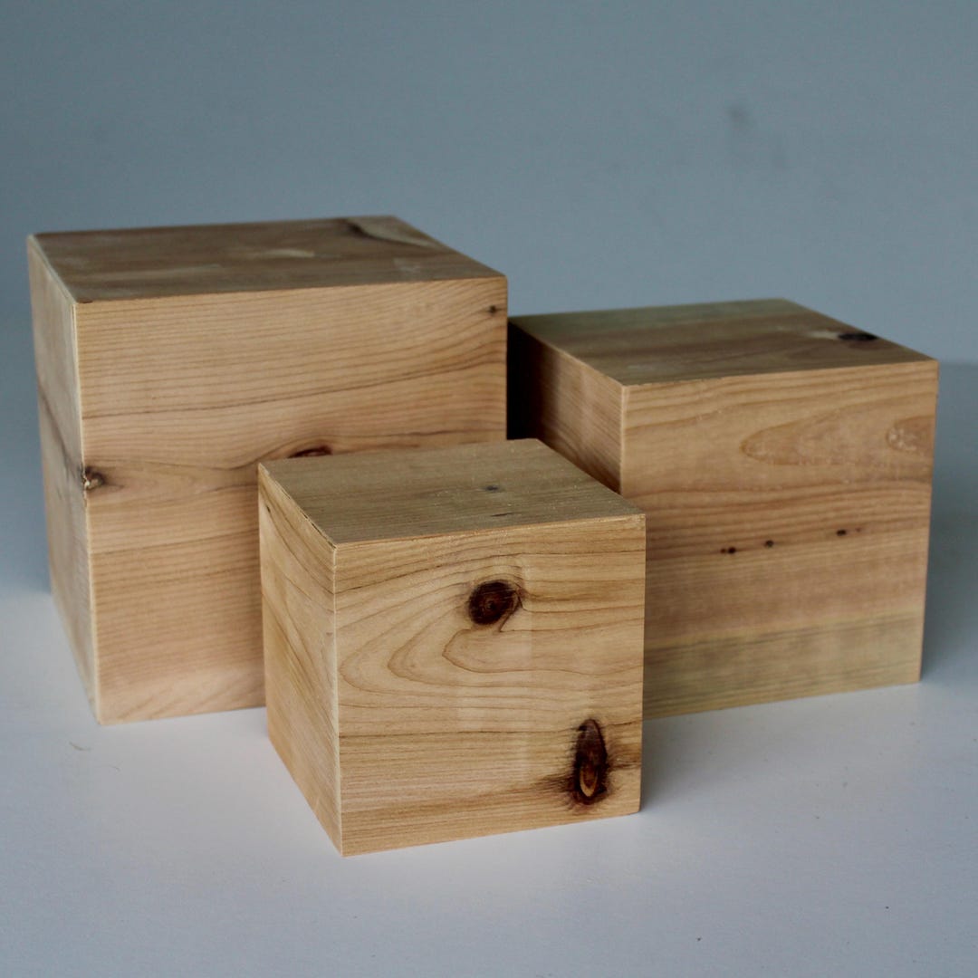 Nesting Cube Plant Stand or Display Riser - Set of 3 - Etsy