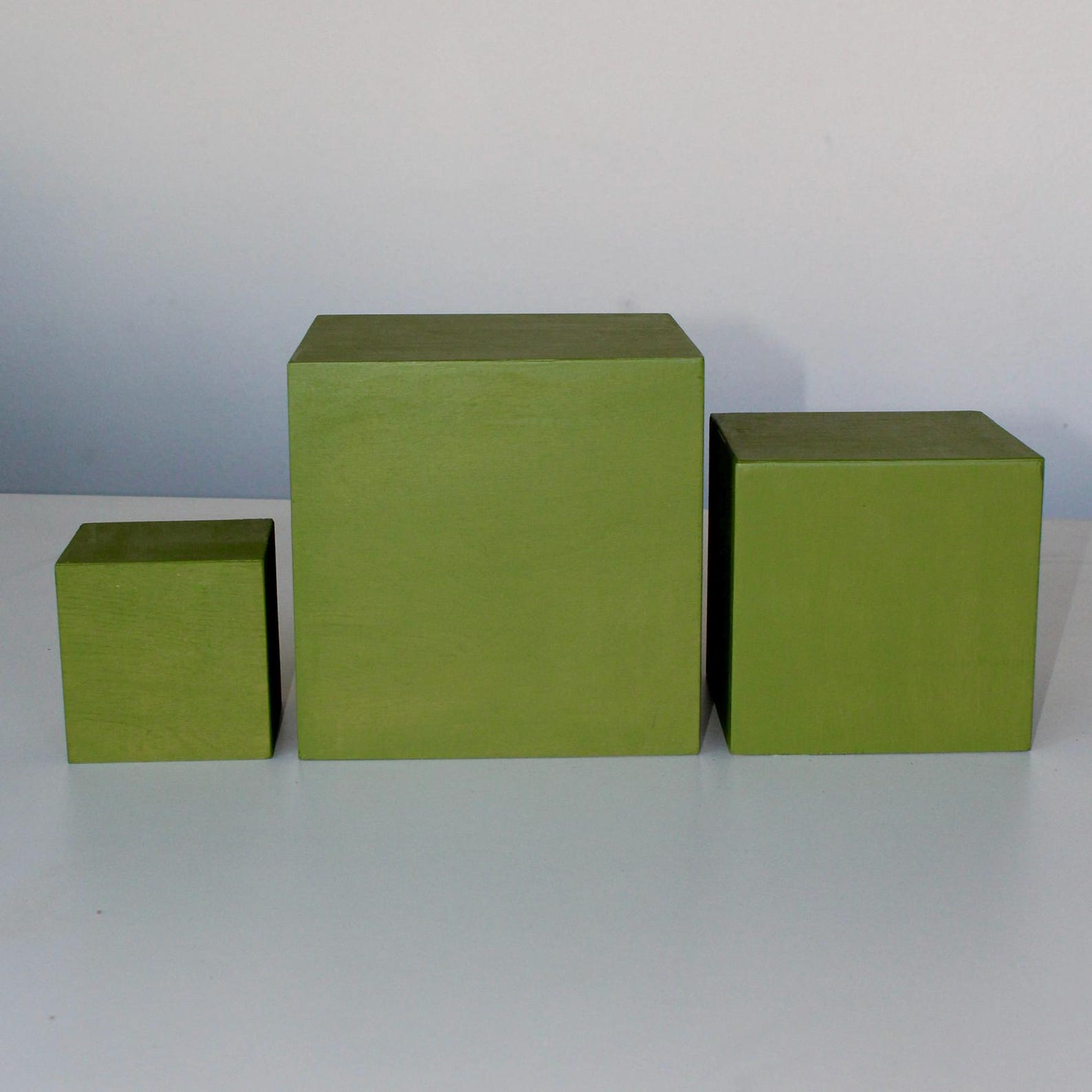 Nesting Cube Plant Stand or Display Riser - Set of 3 - Etsy