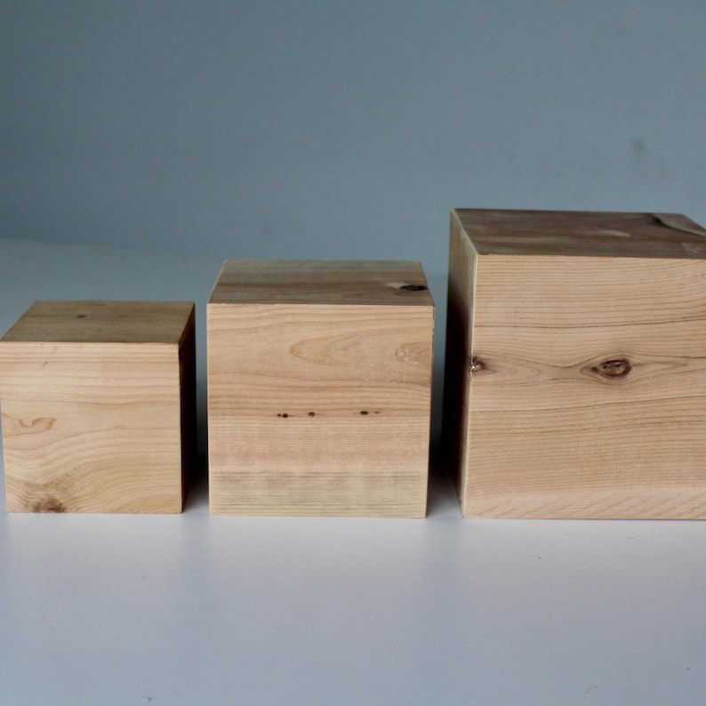 Nesting Cube Plant Stand or Display Riser - Set of 3 - Etsy