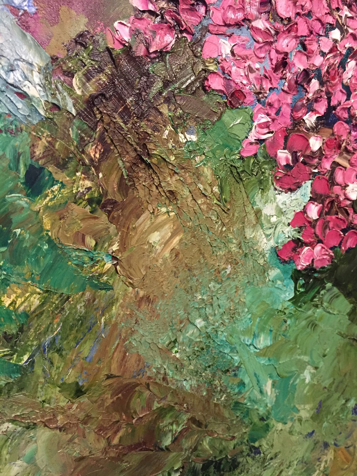 Pink Tree PRINT - Etsy