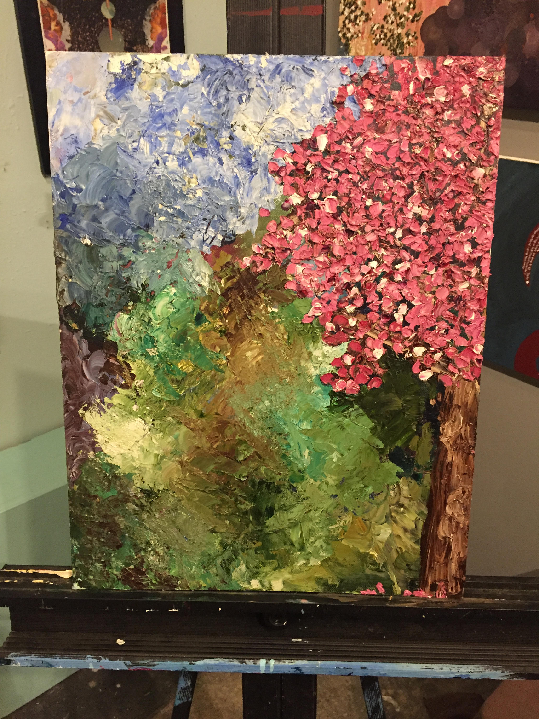 Pink Tree (PRINT) - Etsy