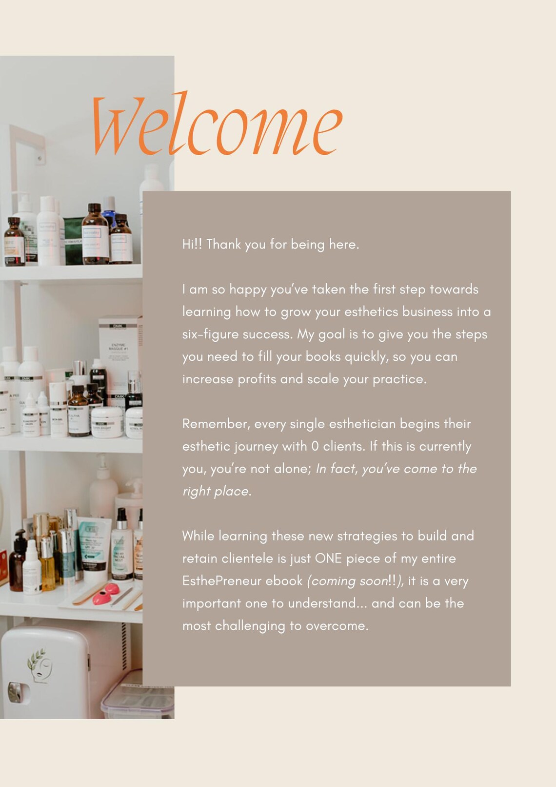 Your Booked & Busy Spa Business ~ the Ultimate Esthetician's Guide to ...