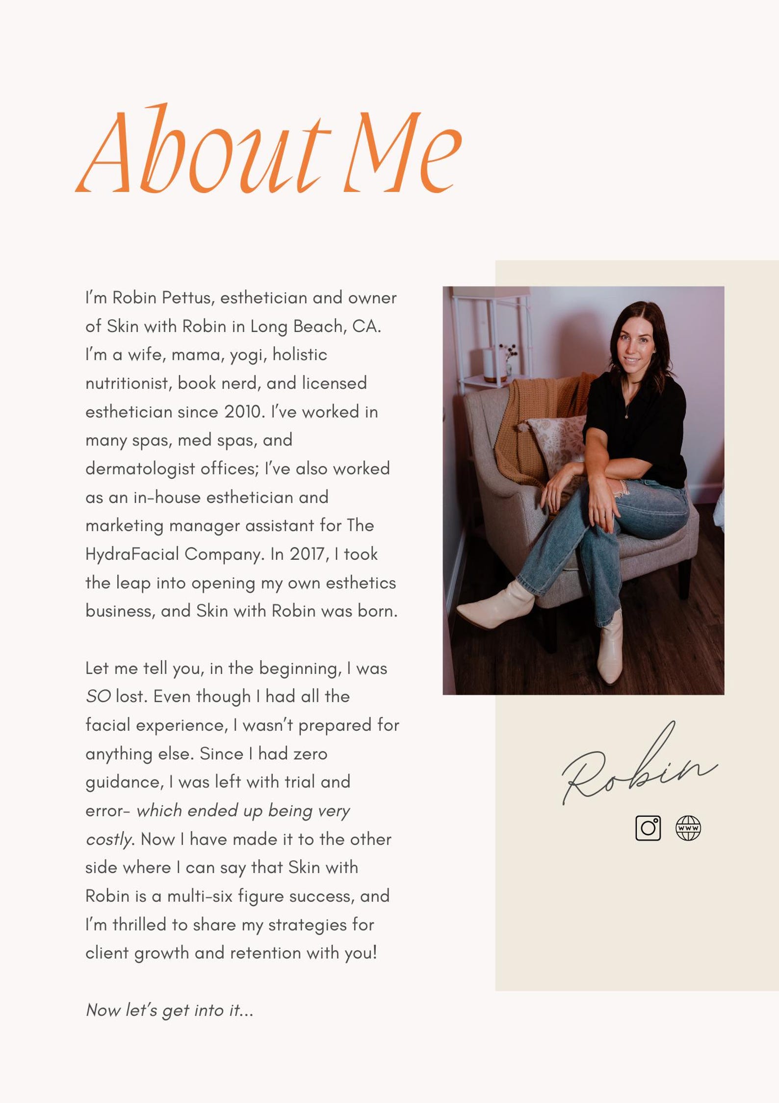 Your Booked & Busy Spa Business ~ the Ultimate Esthetician's Guide to ...