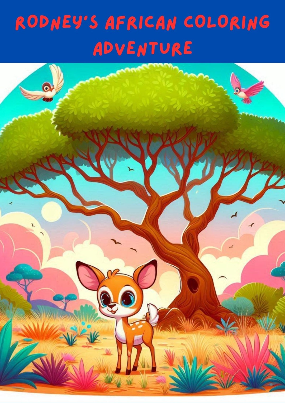 Rodney's African Coloring Adventure - Etsy