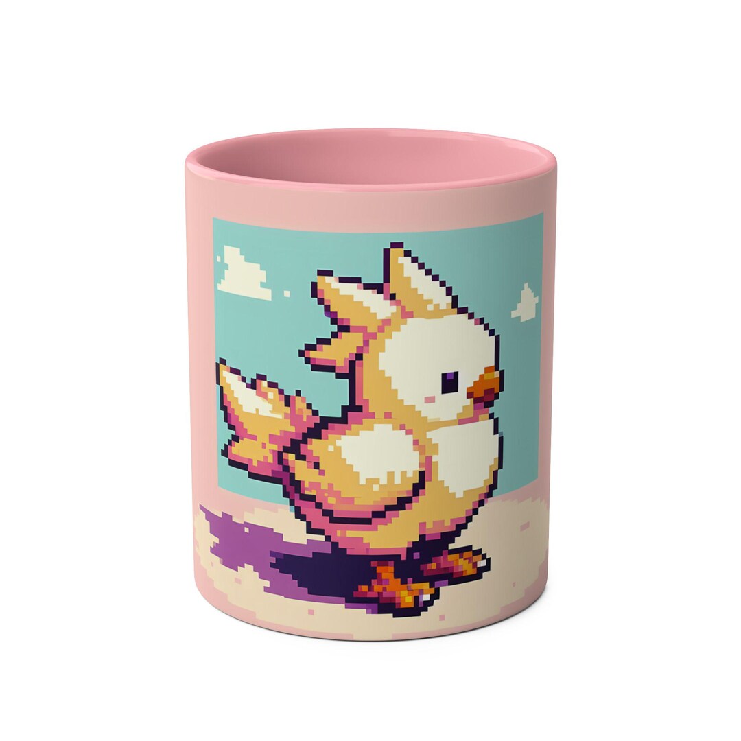Chocobo Two-tone Coffee Mugs, 11oz - Etsy