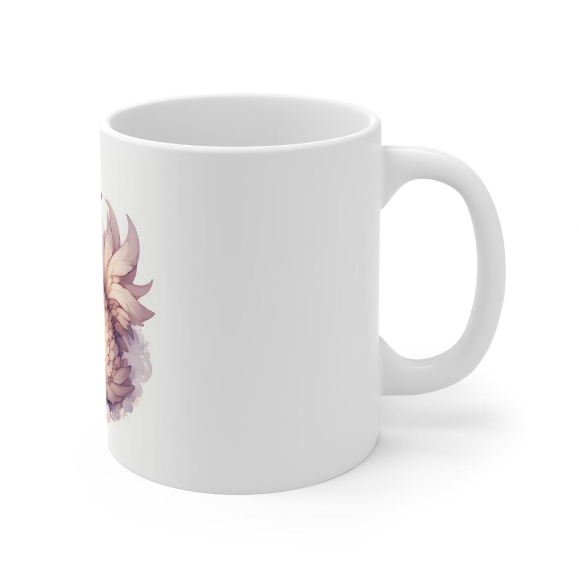 Chocobo Mug of a Young Fluffy Chocobo in a Watercolourish Style - Etsy