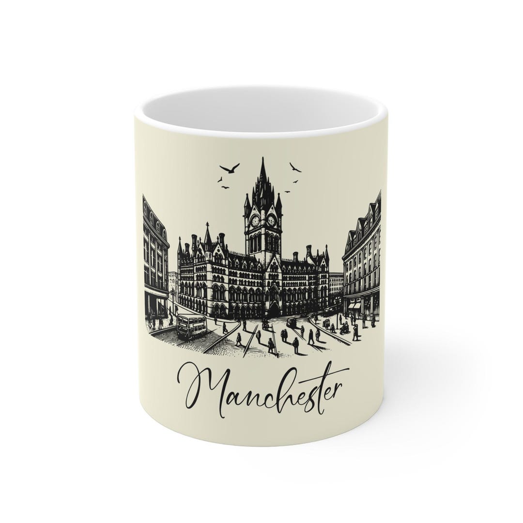 Manchester Style Vintage Mug Perfect for a Travel Souvenir or Simply ...