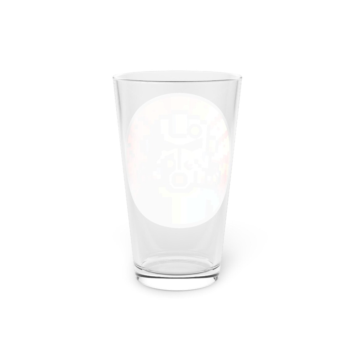 2D Pixel Art Fallout Inspired 2D Pixel Art Pint Glass, 16oz - Etsy