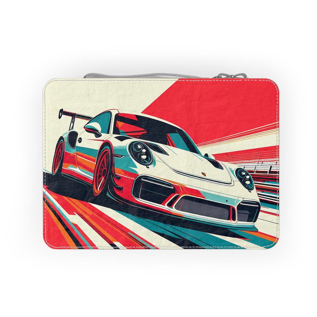 Porsche Modern Art Paper Lunch Bag - Etsy