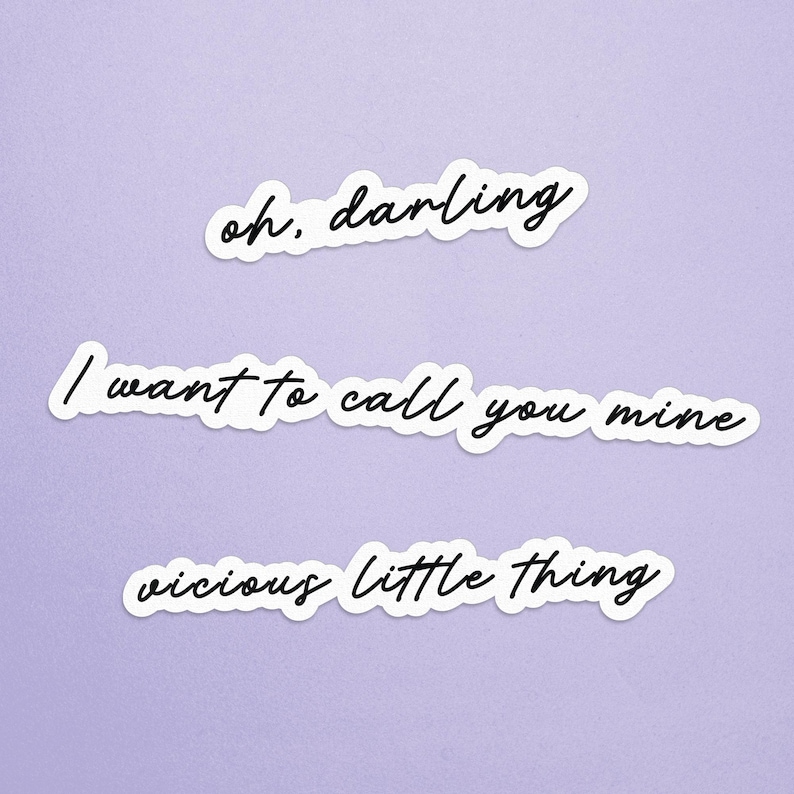 Powerless Quote Stickers, Oh Darling Sticker, Powerless Quote, Kai Azer ...