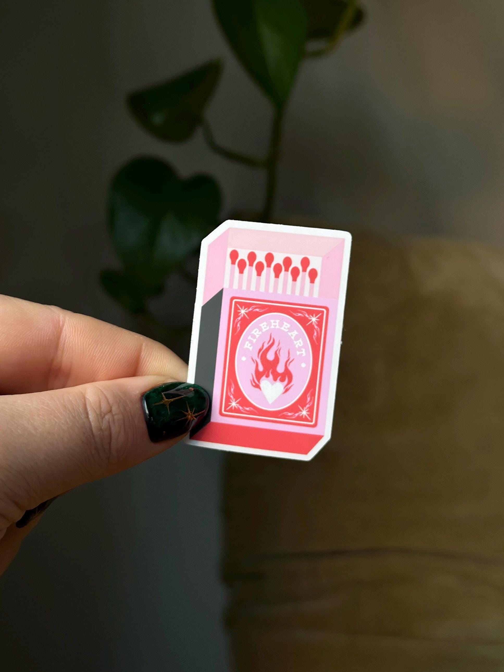 Fireheart Matchbox Throne of Glass Kindle Sticker, TOG Sticker ...