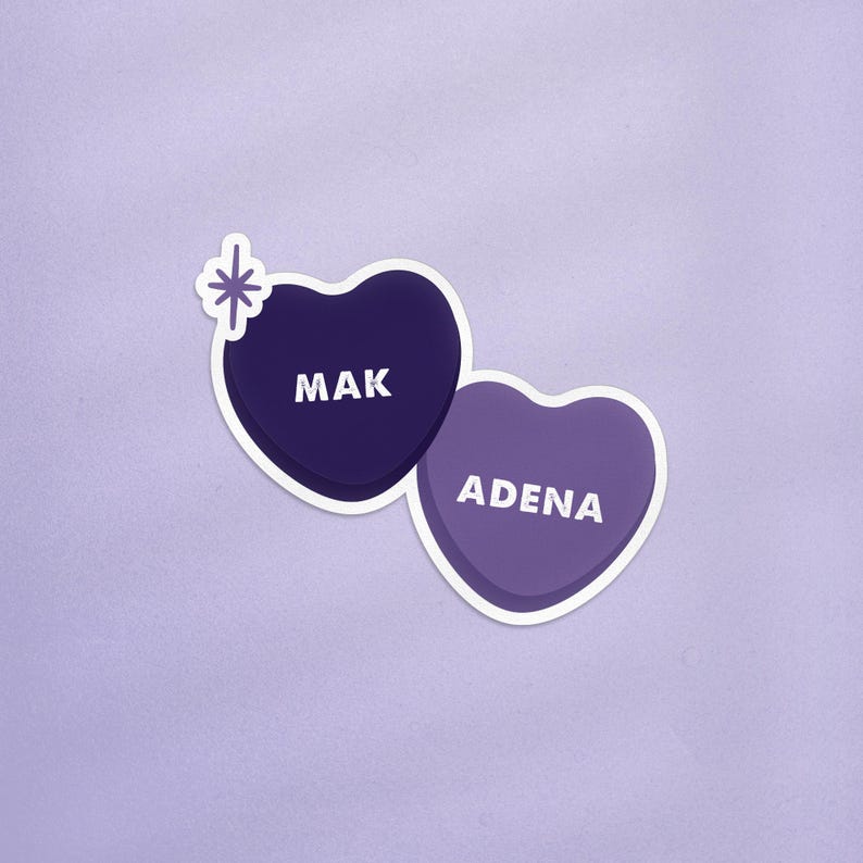 Kai & Pae Loveheart Sticker, Kai Azer Sticker, Powerless Sticker ...