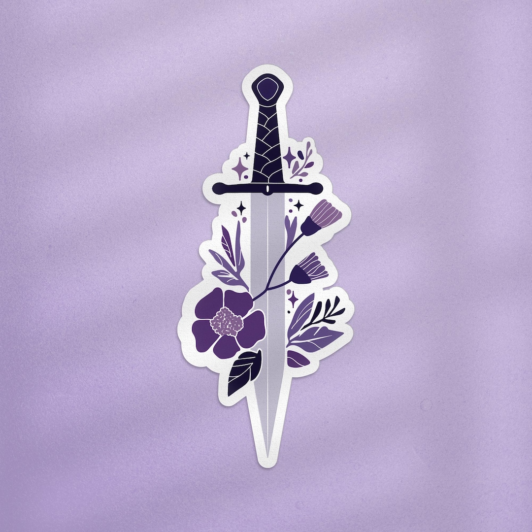 Powerless Sticker, Powerless Dagger Sticker, Fantasy Dagger Sticker ...