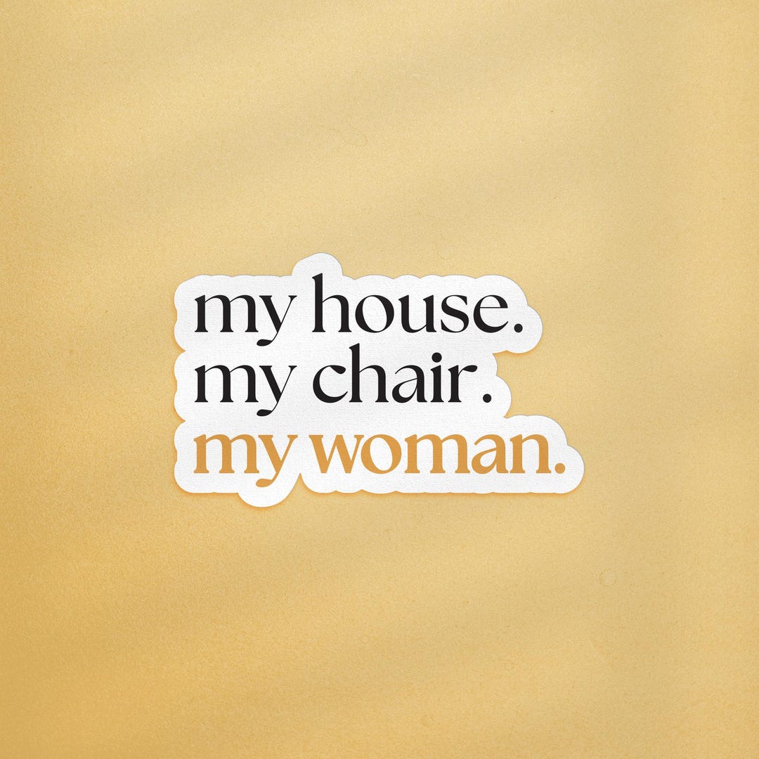 Xaden Riorson Sticker, My House, My Chair, My Woman Xaden Quote, Fourth ...