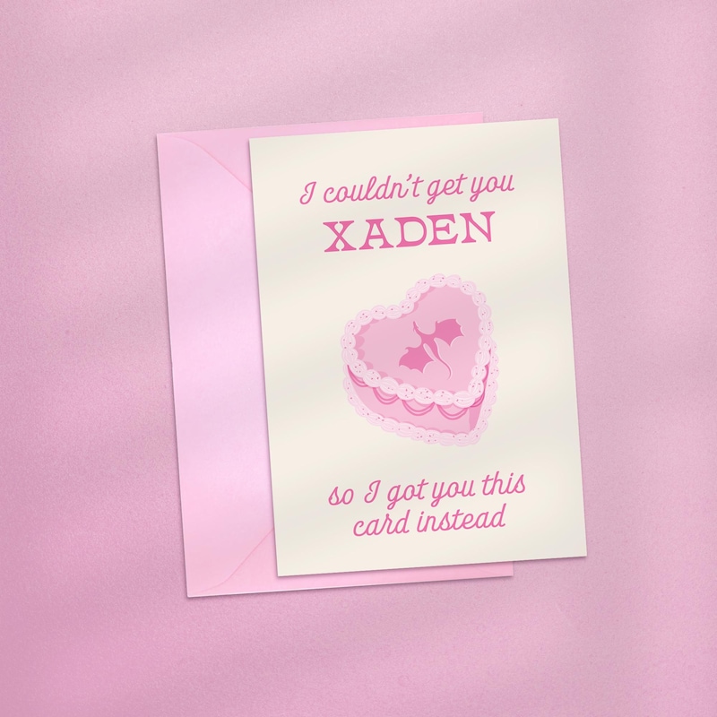 Fourth Wing Digital Card - Etsy UK