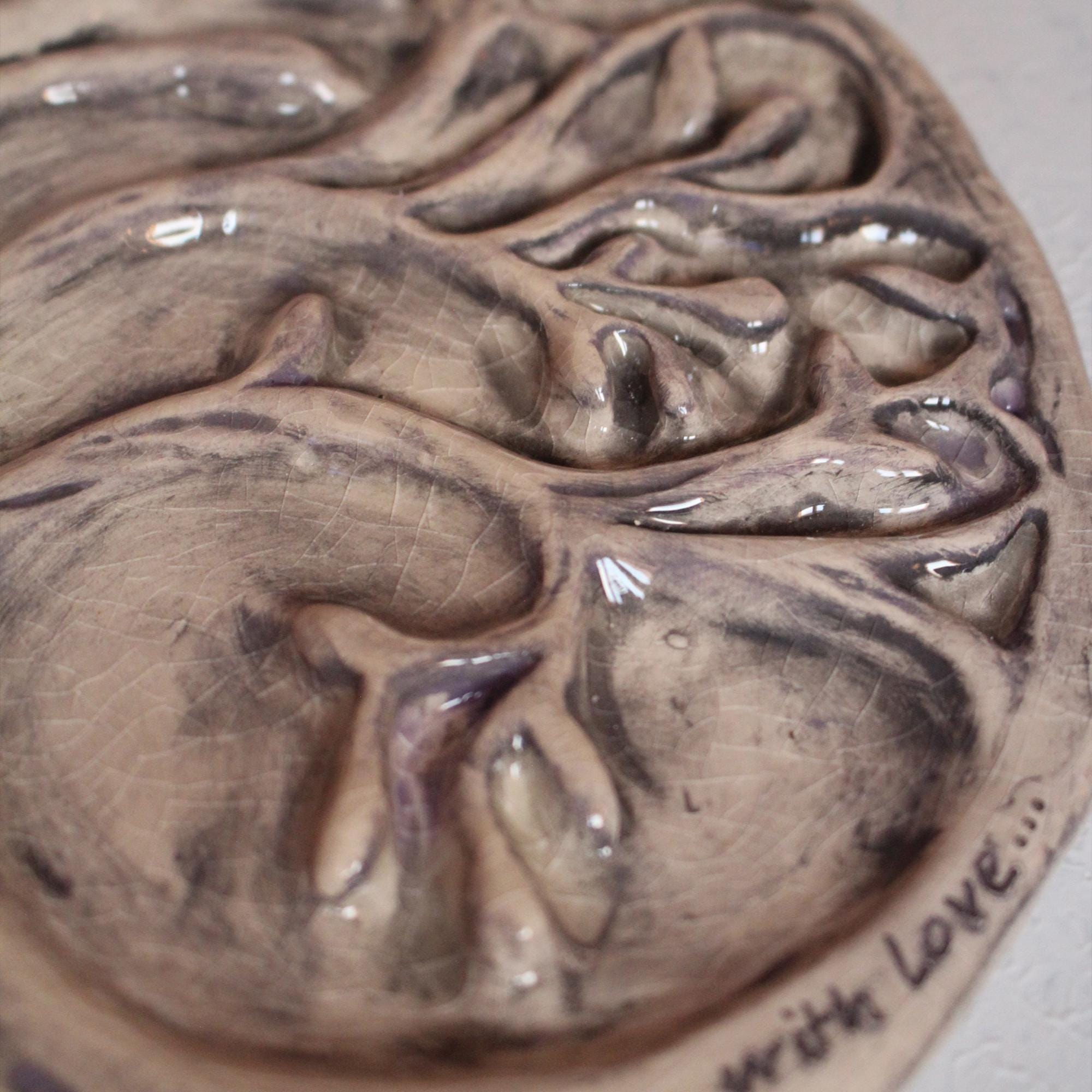 Ceramic Life Tree Wall Art.ceramic Wall Hanging.handmade Ceramic Wall ...