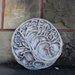 Ceramic Life Tree Wall Art.ceramic Wall Hanging.handmade Ceramic Wall ...