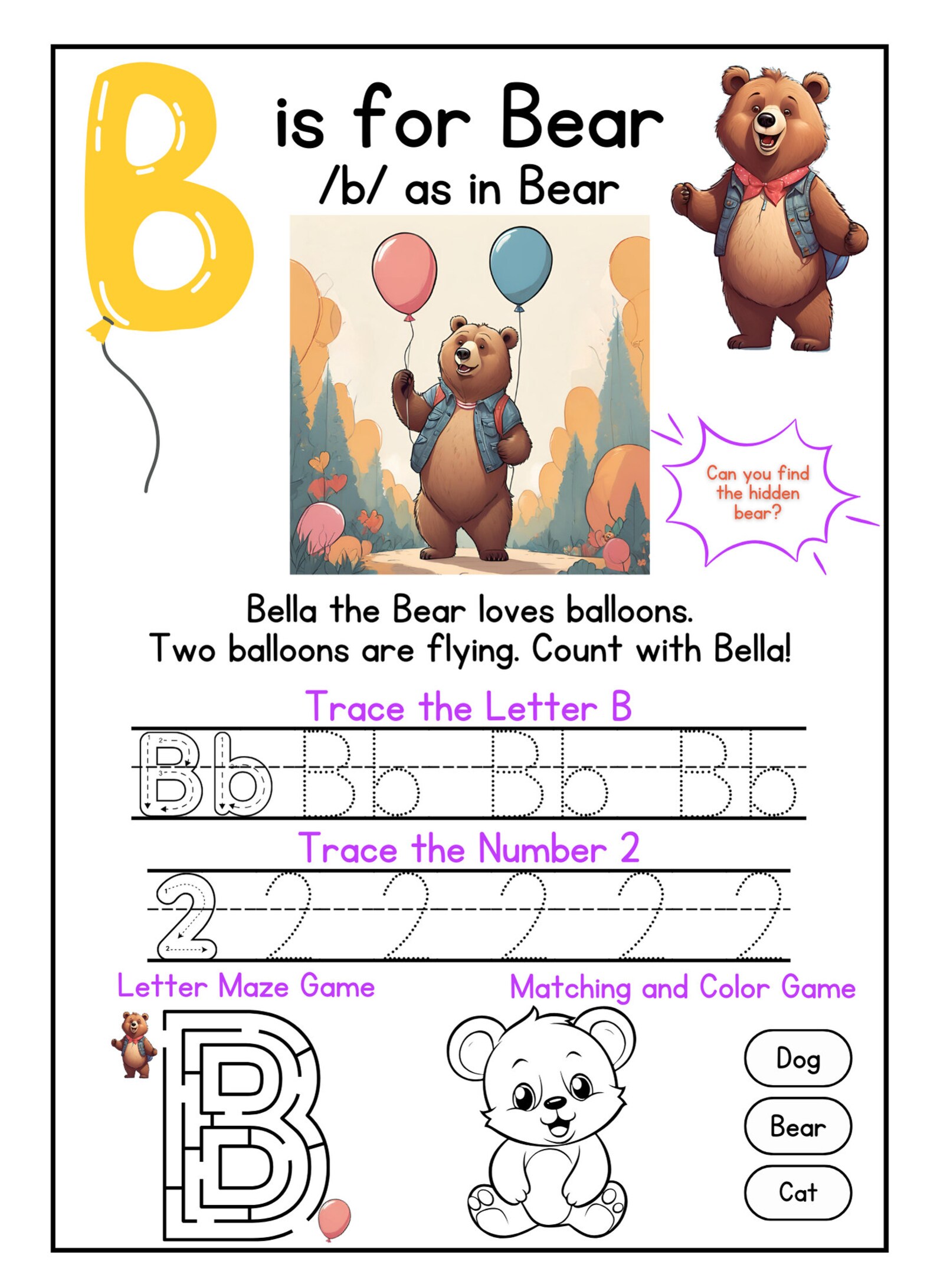 ABC Adventure Book: A Fun-filled Journey Through Letters and Numbers ...