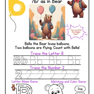 ABC Adventure Book: A Fun-filled Journey Through Letters and Numbers ...