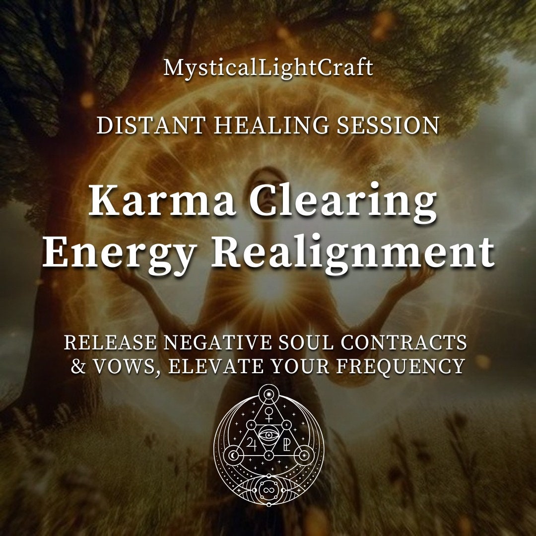 Karma Clearing Energy Realignment: Distant Healing Session - Etsy